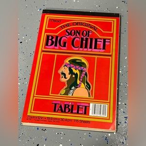 Mead | Office | Vintage Mead Paper Old New Stock Big Cheif Tablet Paper ...